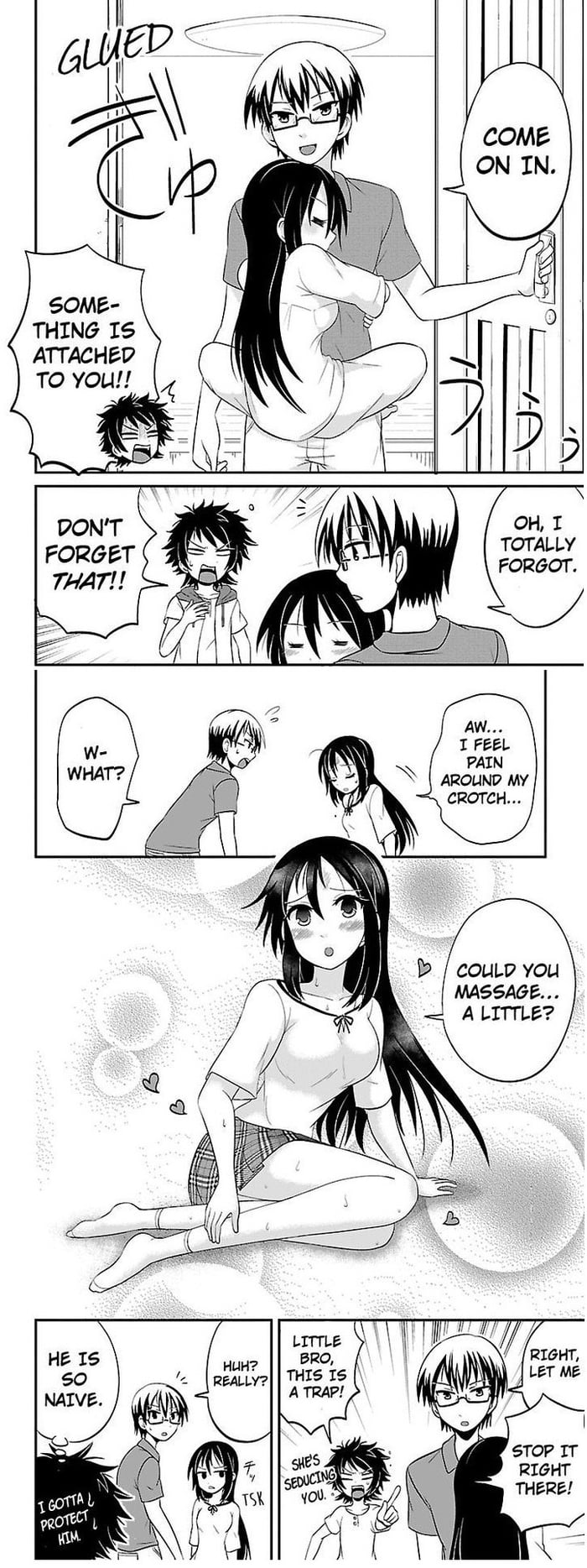 She really needs IT....(sauce: i‘m obsessed with my little bro) - 9GAG