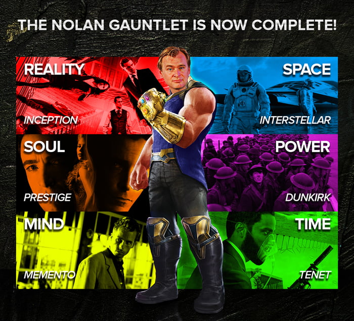 Nolan Gauntlet is complete! - 9GAG