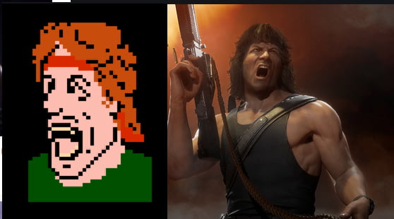 Rambo then vs now - 9GAG