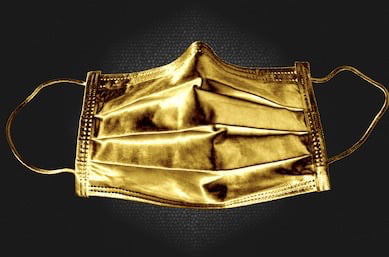 When you wear your mask properly and unlock the gold skin - 9GAG