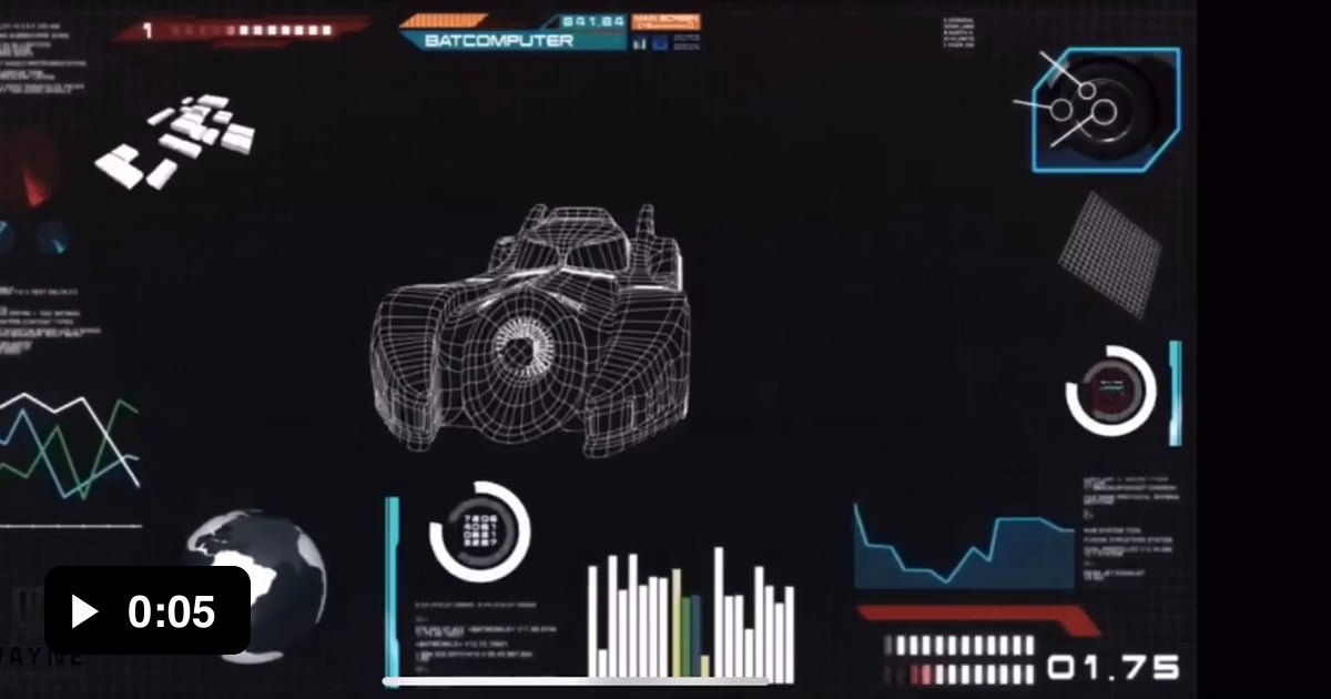 Batcomputer live wallpaper if anybody wants it - 9GAG