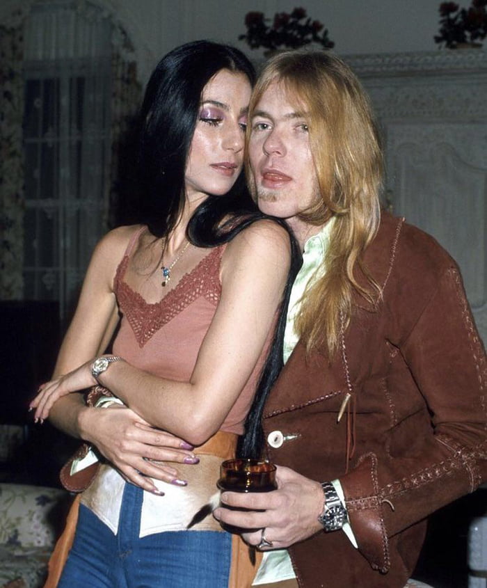 Greg Allman and Cher (1975) - 9GAG