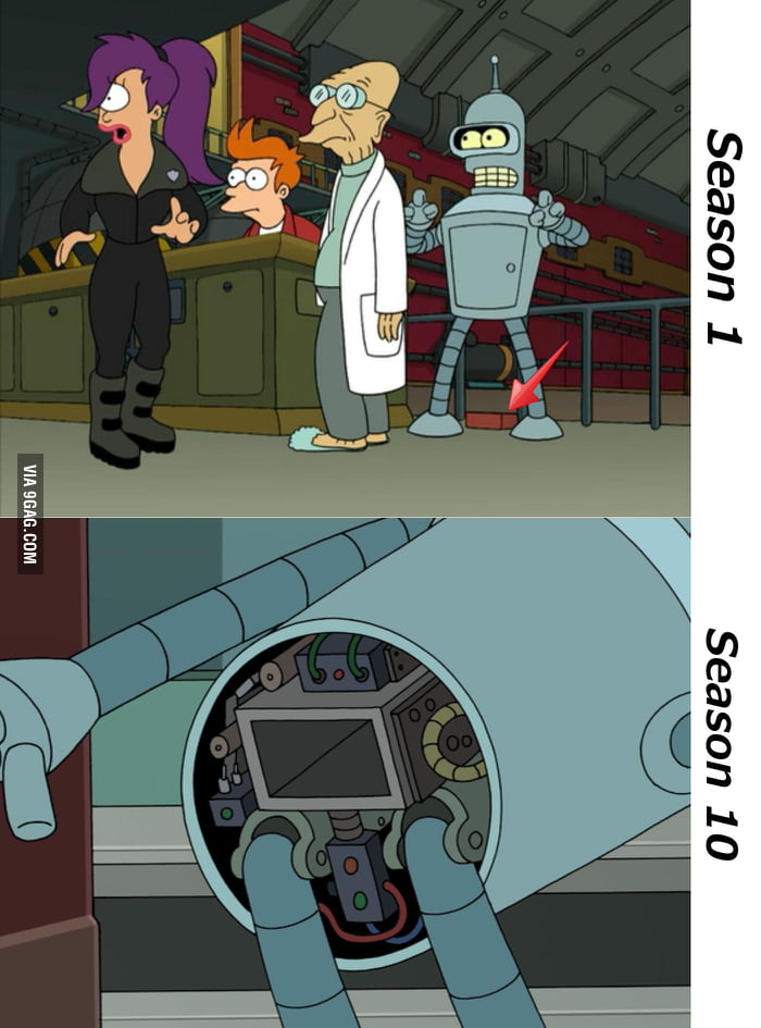 Bender, Butt, Bricks - 9GAG
