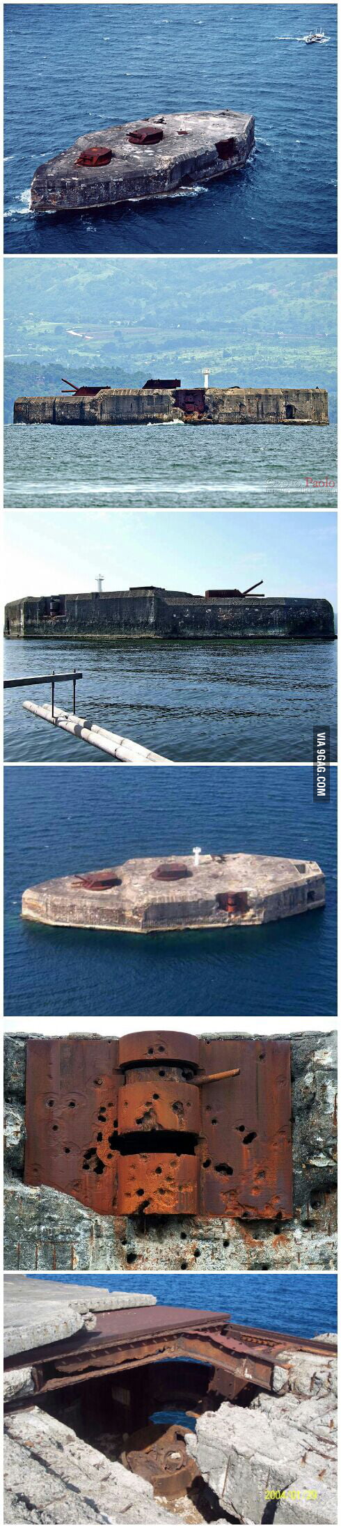 Fort Drum (El Fraile Island) aka the concrete battleship - Island in ...