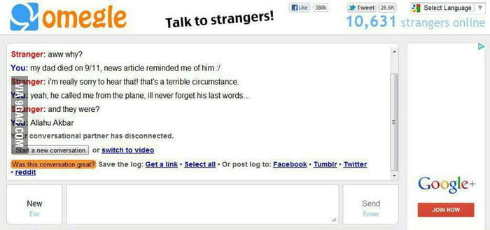Online conversations be like... - 9GAG