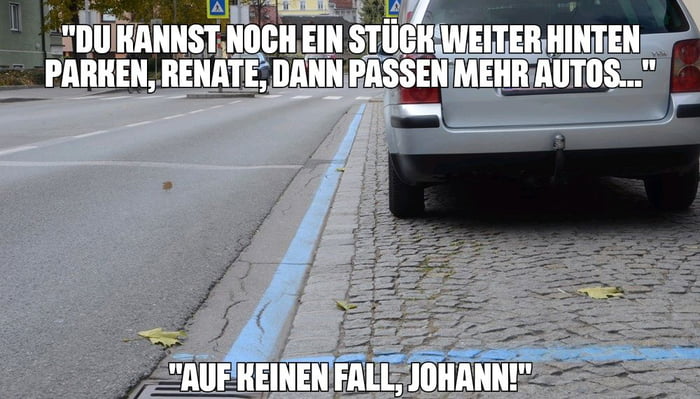 Auch renate kann scheisse auto fahren - 9GAG