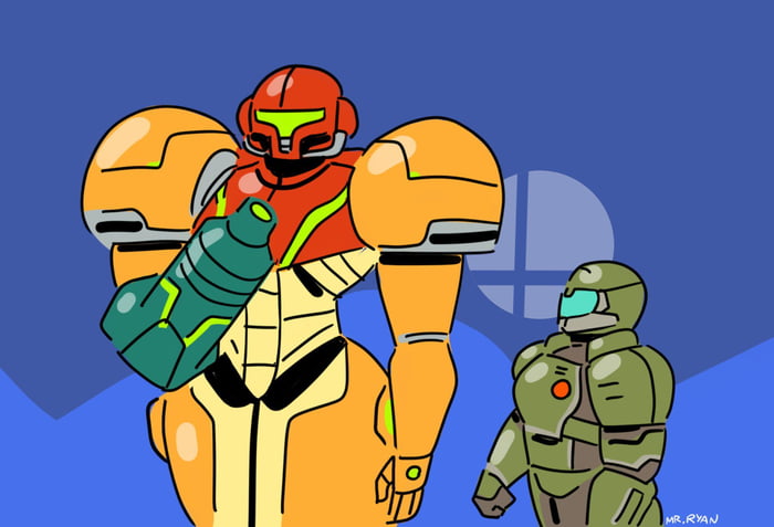 Doomguy on smash - 9GAG