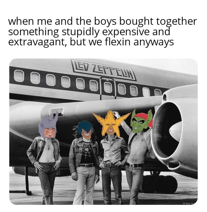 "me and the boys" meme is as dead as Bonzo RIP - 9GAG
