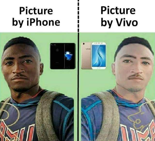 IPhone vs Vivo - Selfies - 9GAG