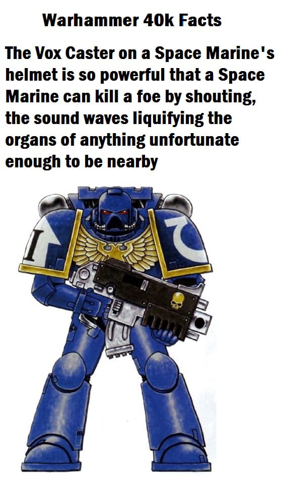 Warhammer 40k, Fast Facts - 9GAG