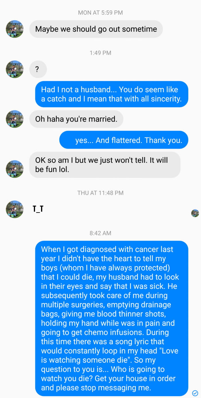Woman’s response to cheating husband’s texts will make anyone who’s ...