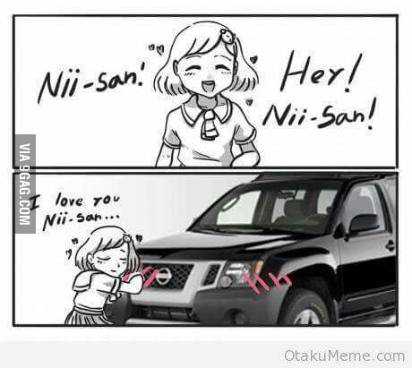 Nissan is blushing - 9GAG