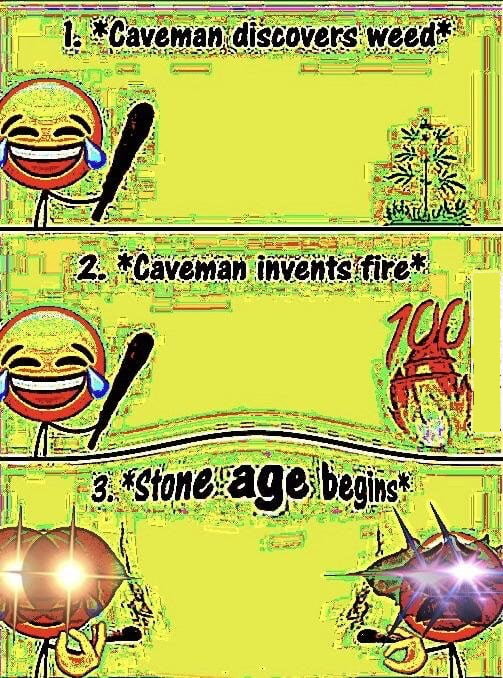 STONE AGE 😂👌 - 9GAG