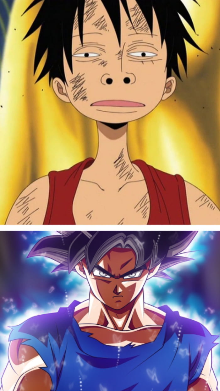 Luffy airhead vs Goku ultra instinct, who would win? - 9GAG