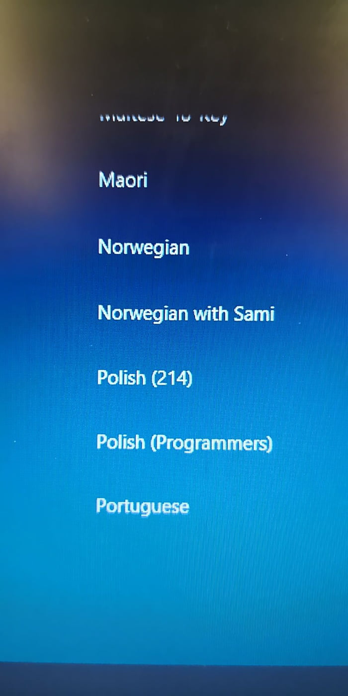 Polish has a keyboard layout just for programmers. Probably because ...