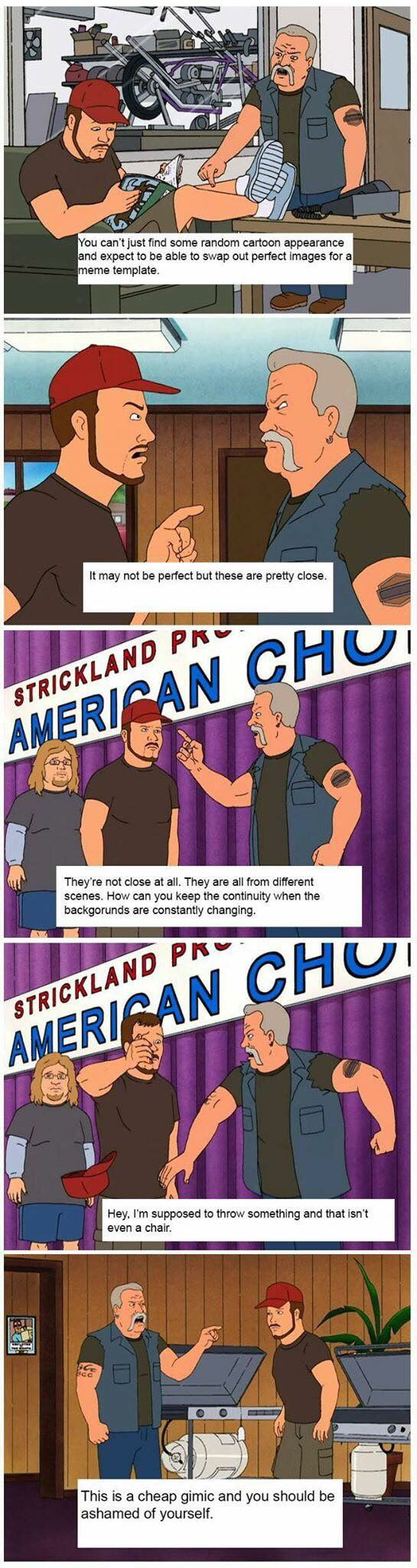 King of the Hill: American Chopper - 9GAG