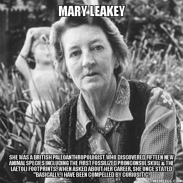 MARY LEAKEY. - 9GAG
