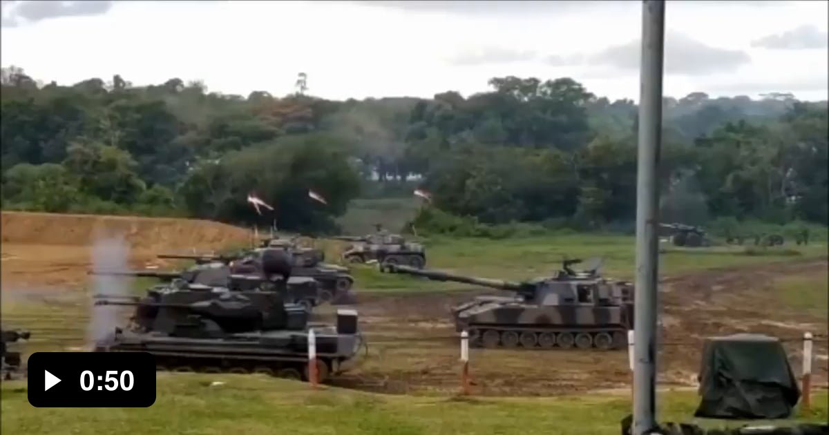 Joint shooting with #Leopard 1A5, M60A3 and anti-aircraft tank #Gepard ...