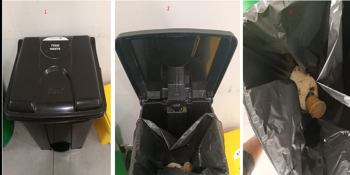 There is a special place in hell for morons who thik, food container plastic box waste is food ...