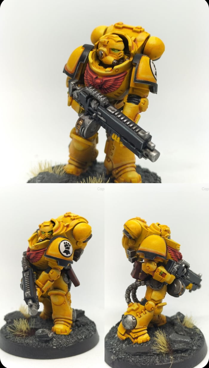 Finished this guy and he brings some firepower! - 9GAG