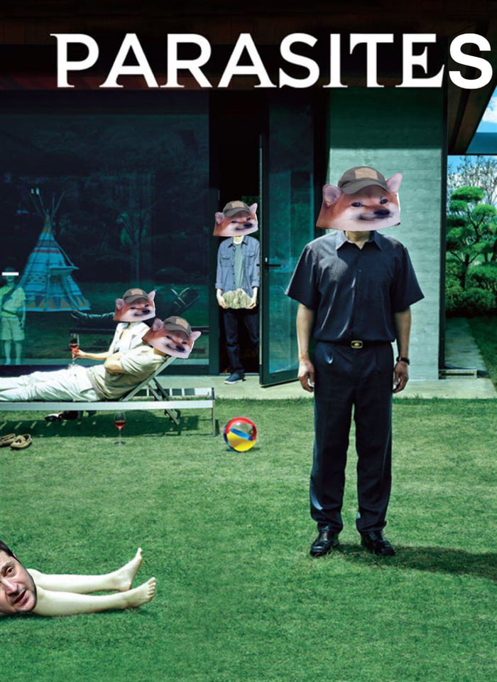 Spot the hidden parasite dog - 9GAG
