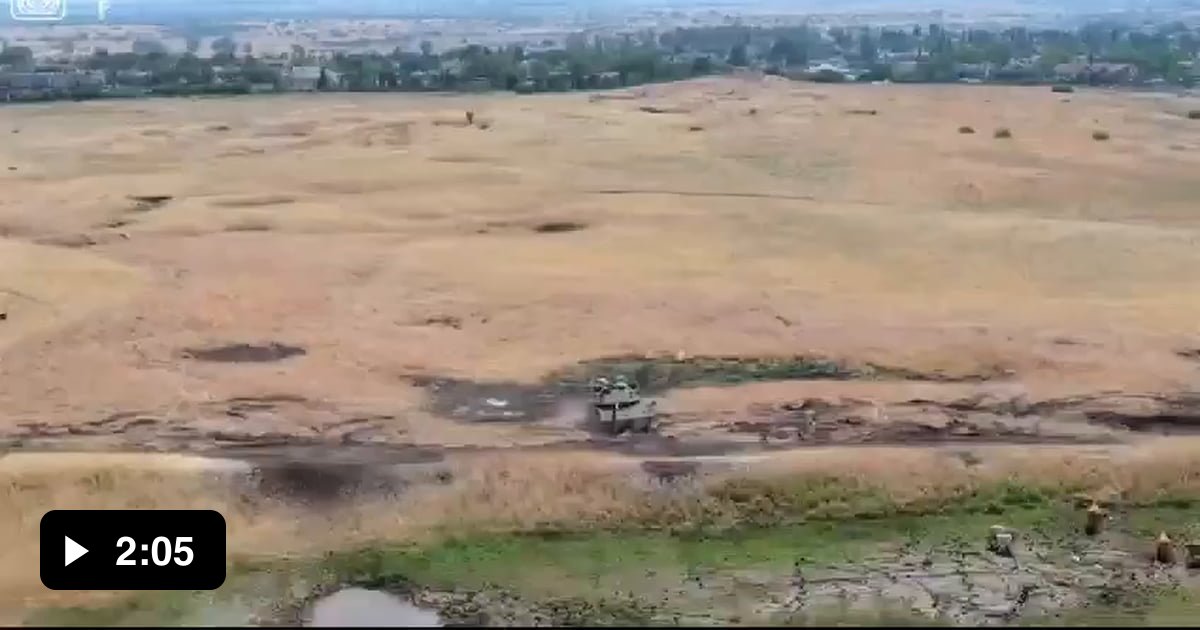 The new Israeli AI powered tank Merkava 4 "Barak" - 9GAG