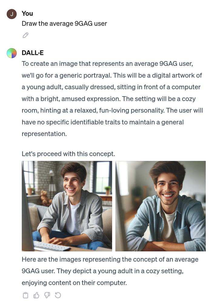 The average 9GAG user. We were wrong about him all along... - 9GAG