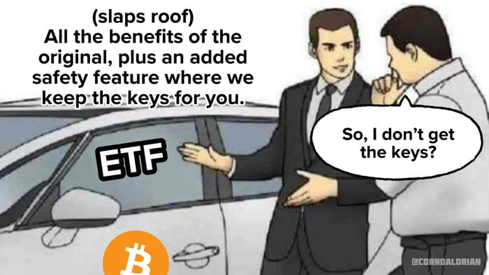 ETF is a scam - 9GAG