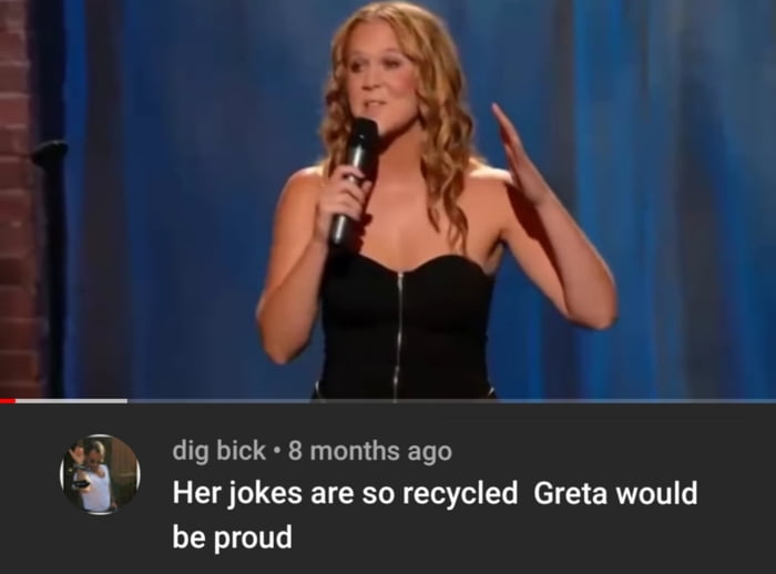 In A Video About Amy Schumer Making Jokes 9gag
