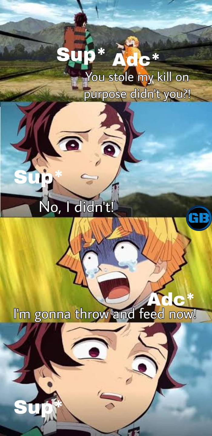 Bot Lane Drama! - 9GAG