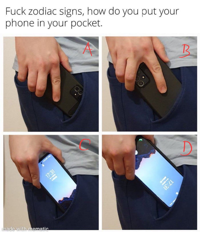 I'm definetly the A guy - 9GAG