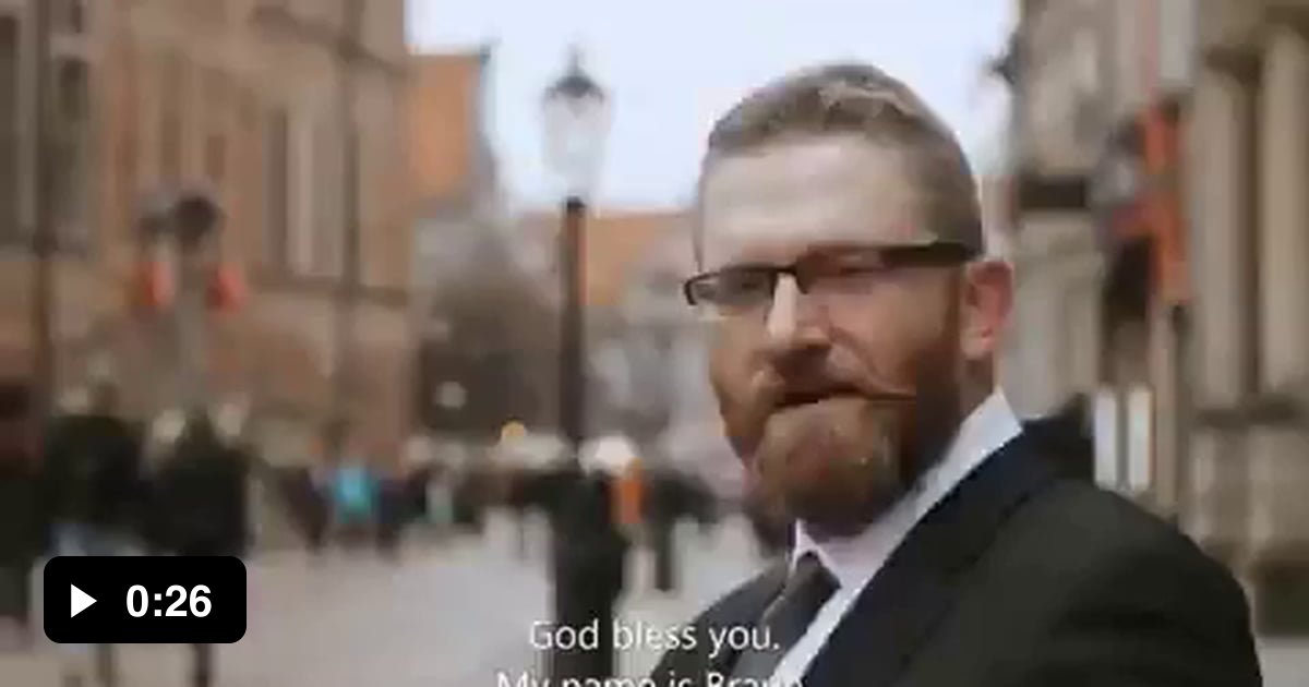 This is the Polish MP Grzegorz Braun's campaign ad. - 9GAG