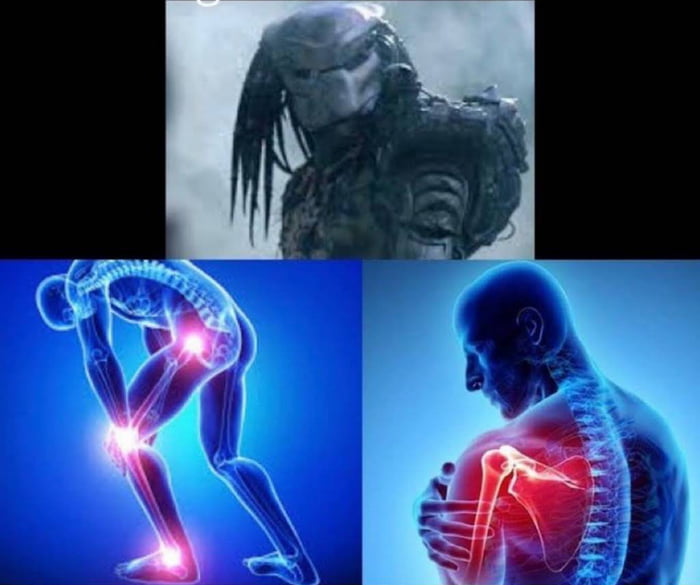 What the predator sees after chasing me for 30 seconds... - 9GAG