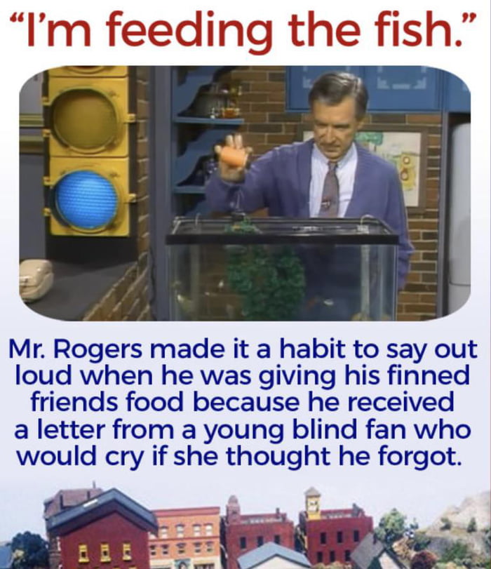 Mr. Rodgers was no sniper, but he still could make the heart hurt miles ...
