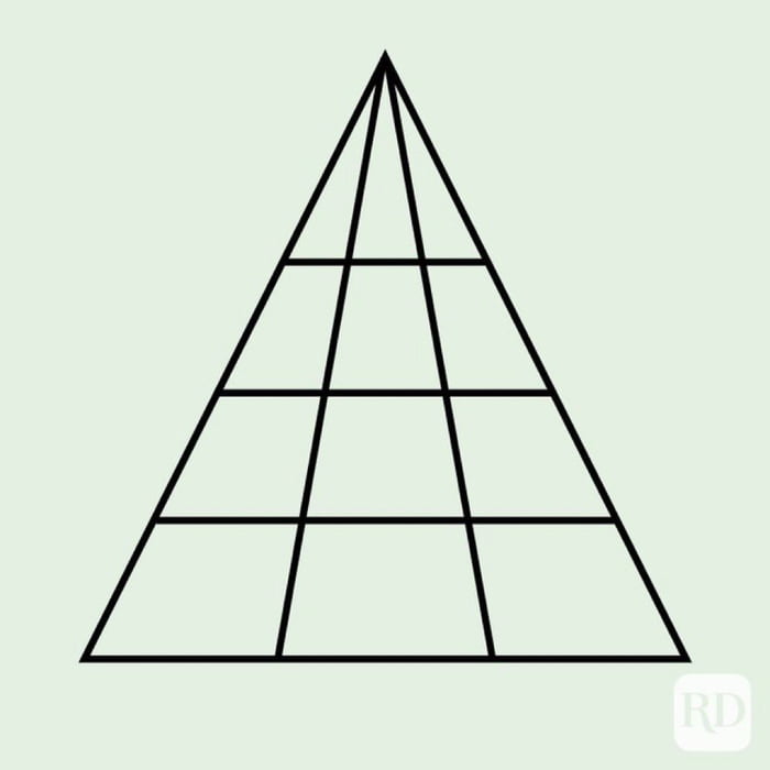 How many triangles are there? - 9GAG