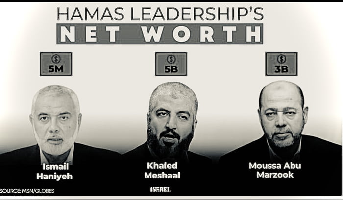 “Free Palestine”?? Free Gaza from these three. HamaISIS leaders have ...