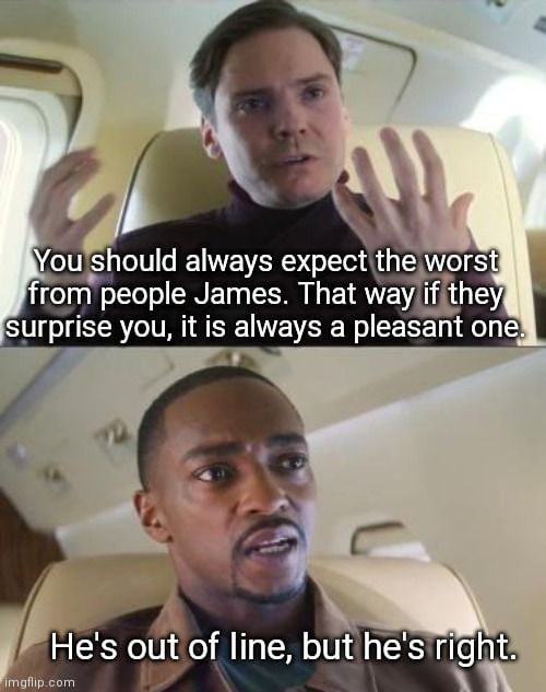 Papa Zemo with the knowledge - 9GAG