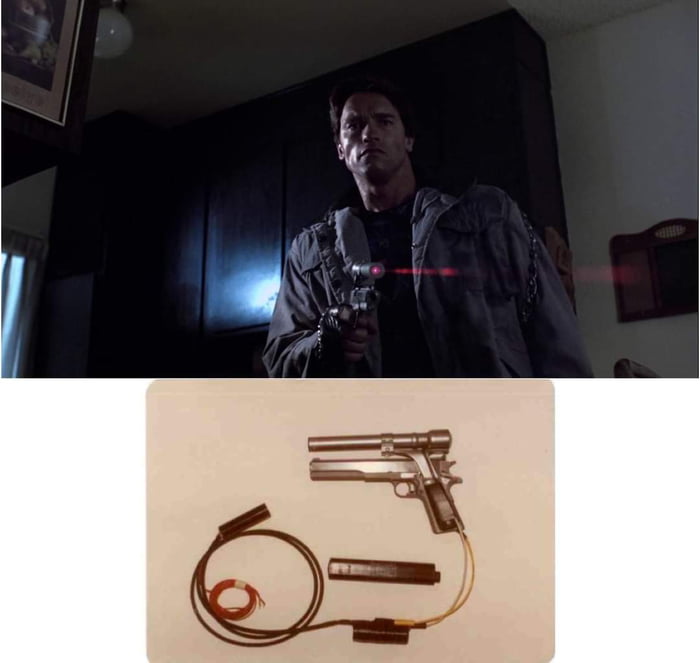 In 1984, laser sights were rare and required a high level of power ...