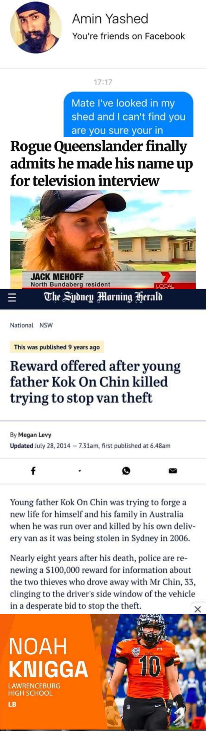 Post your best funny names - 9GAG