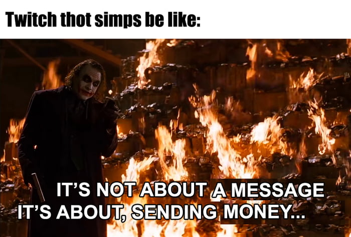 After all, it's just like burning money anyway - 9GAG