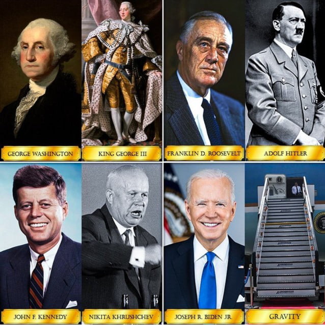 American Presidents adversaries throughout history - 9GAG