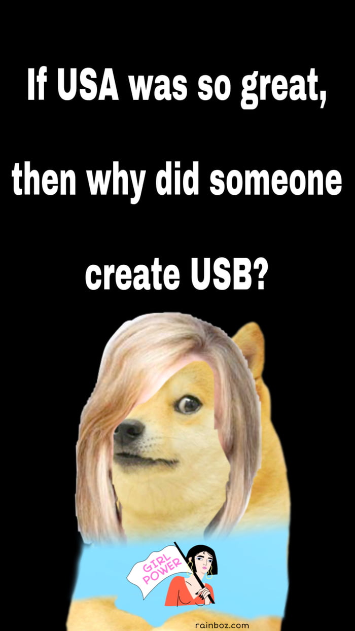 USA Vs USB - 9GAG
