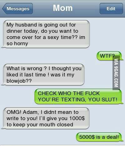 WTF! Slutty mother - 9GAG