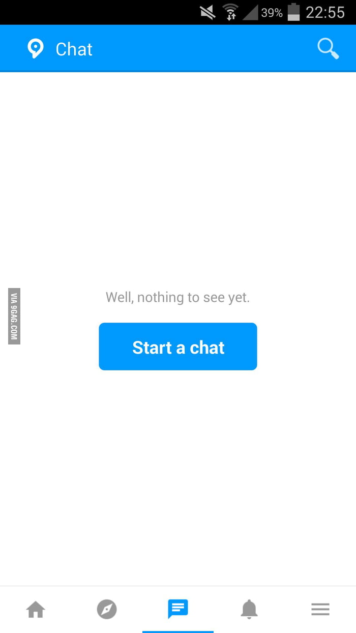 9 chat since 2 months still forever alone :(( - 9GAG