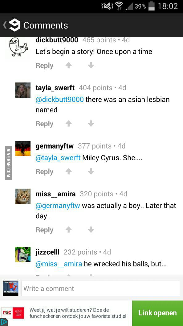 Oh comment section... - 9GAG