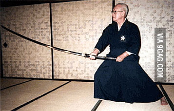 The real Odachi / Nodachi sword - 9GAG