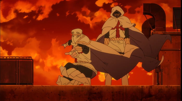 Fire Force's Knights Templar - 9GAG