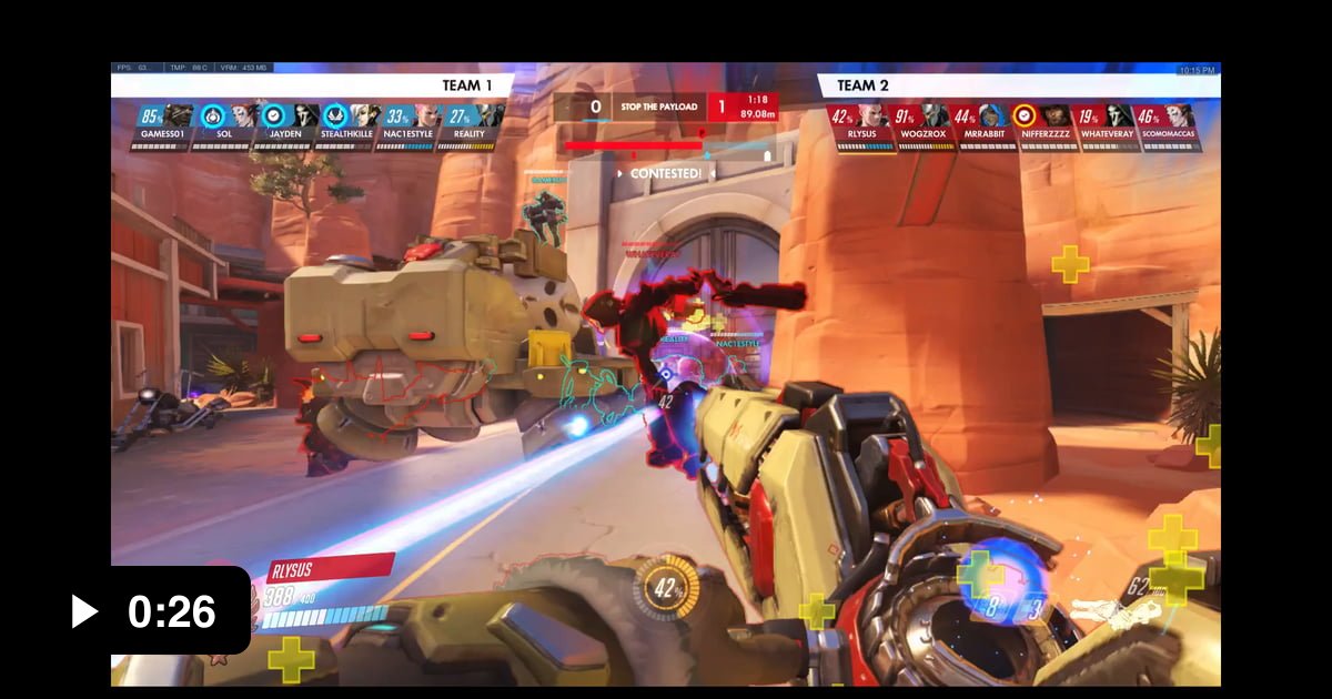 Payload stuck? Never surrender. (Zarya 6K) - 9GAG