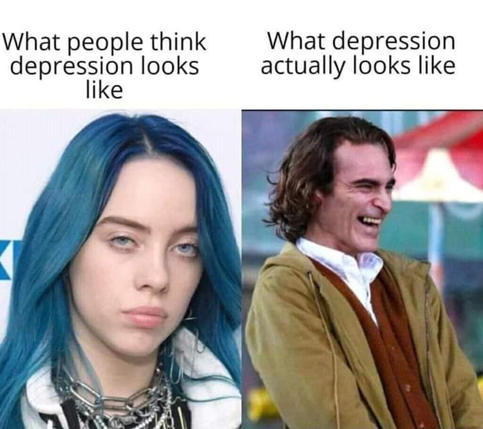 What depression looks like - 9GAG