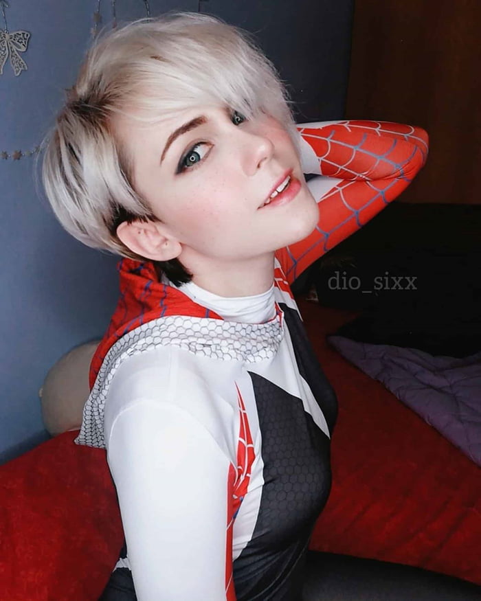Spider-Gwen by Sasha Dio - 9GAG